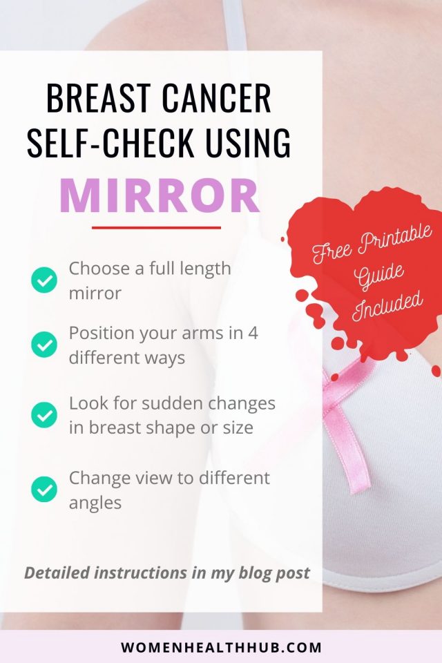How to do Breast Cancer Self-Check at Home + Free PDF Guide